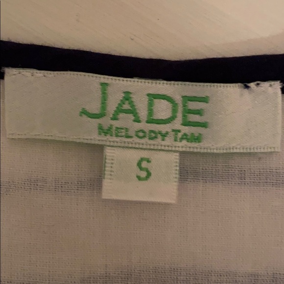 Jade | Dresses | Jade Melody Tam Dress Small Blue And White | Poshmark